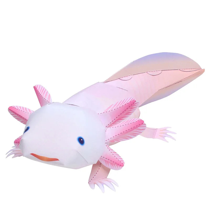 Axolotl origami 3D en papier – Axolotl-Group